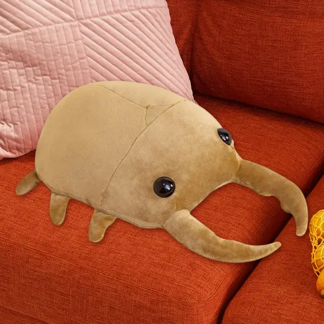 Lifelike Insect Beetle Stuffed Toy Plush Toys Stuffed Beetle Toy Soft ...