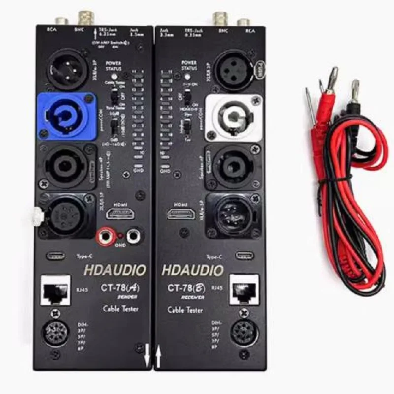 CT78-separate-multi-function-line-tester-XLR-signal-line-tester-HDMI ...