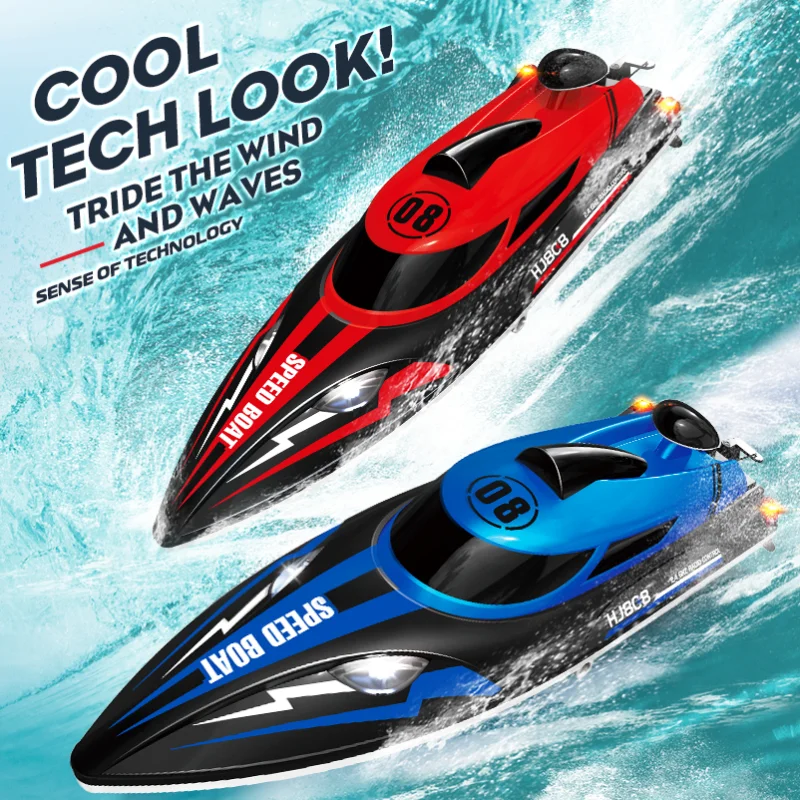 HJ808-RC-Battery-Boat-2-4Ghz-25km-h-High-Speed-Remote-Control-Racing ...