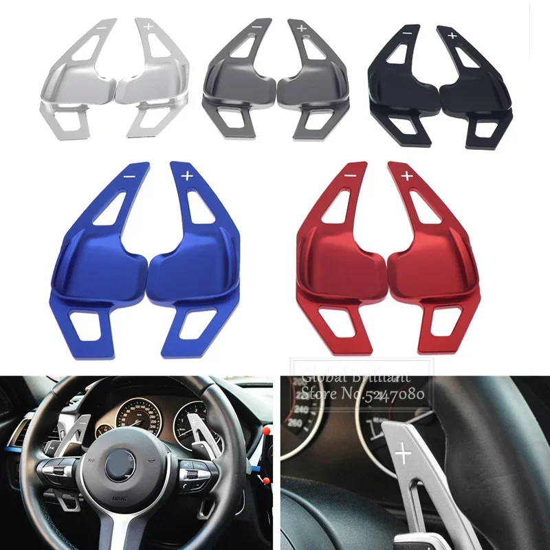 2Pcs Aluminum Car Steering Wheel Paddle Shifter Gear Shift Shifter ...