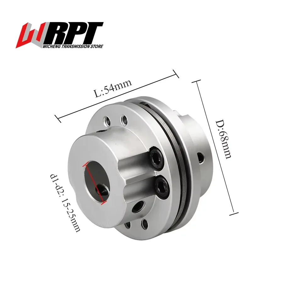 CSTB Diaphragm Coupling Top Wire Type High Torque 8-hole Step Diaphragm ...