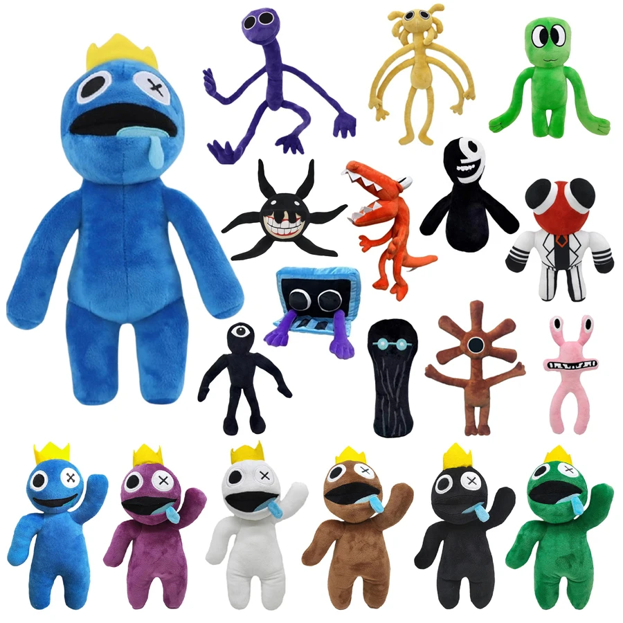 30cm-Rainbow-Friends-Plush-Toy-Doors-Figure-Cartoon-Doll-Kawaii-Blue ...