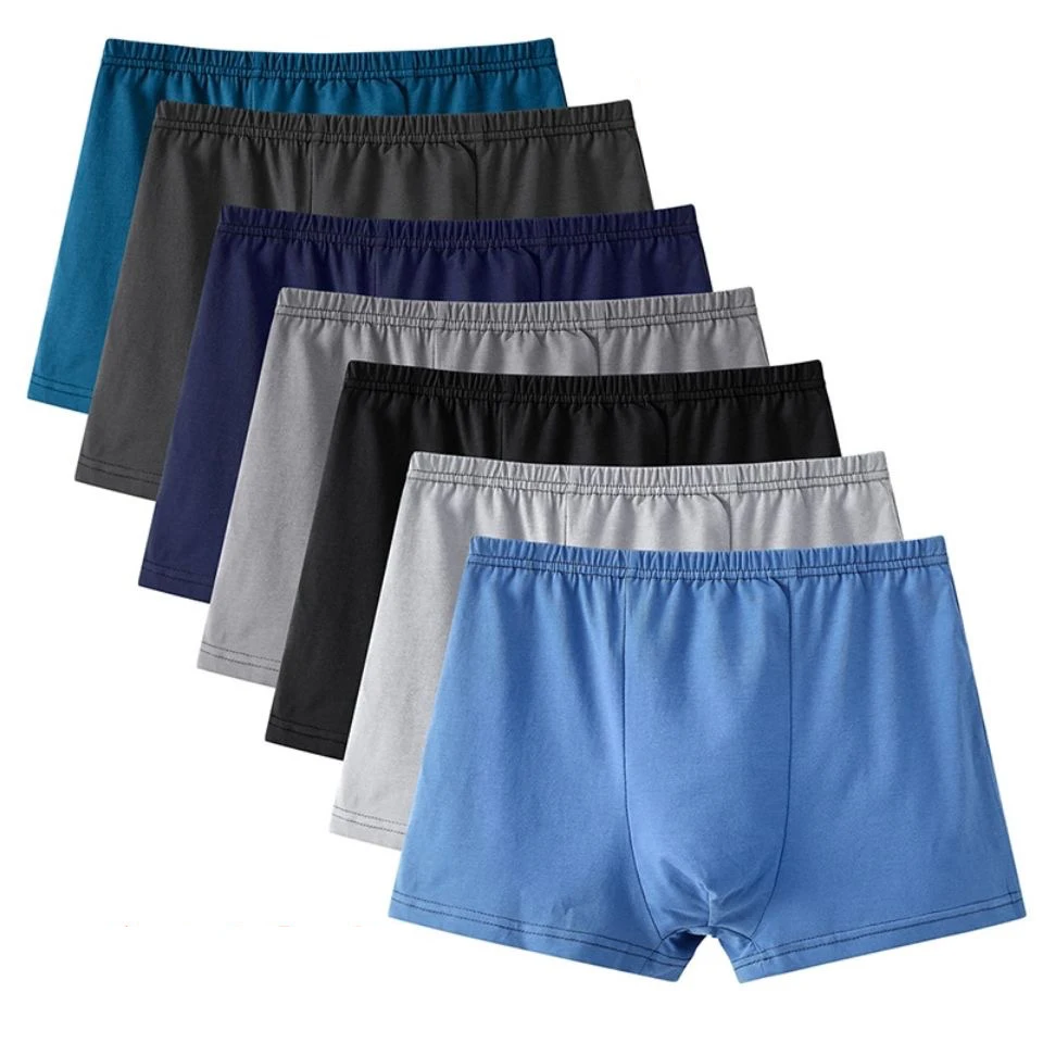 6pcs-Men-Boxer-Underwear-Cotton-Boxers-Panties-Comfortable-Mens ...