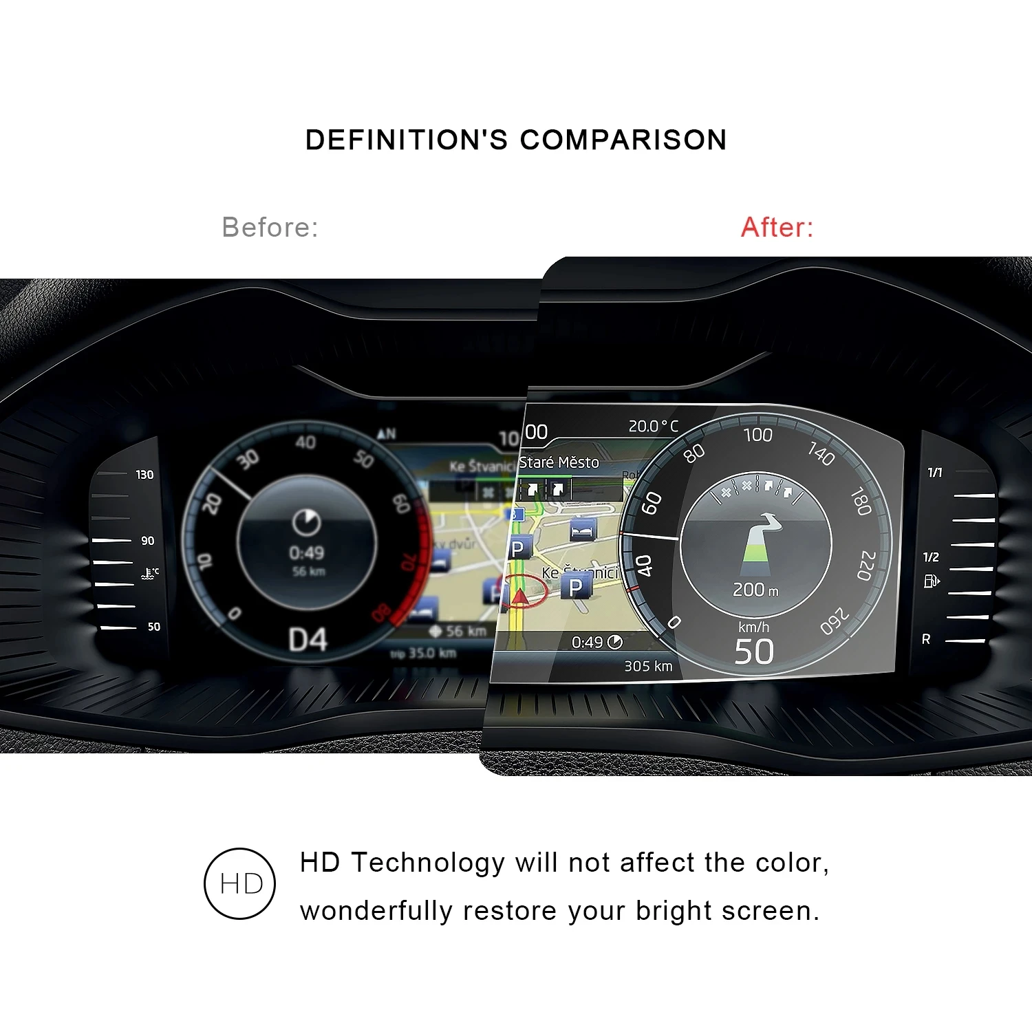 For-Octavia-kodiaq-Superb-Karoq-Kamiq-10-25-Inch-2019-2020-Car-LCD ...