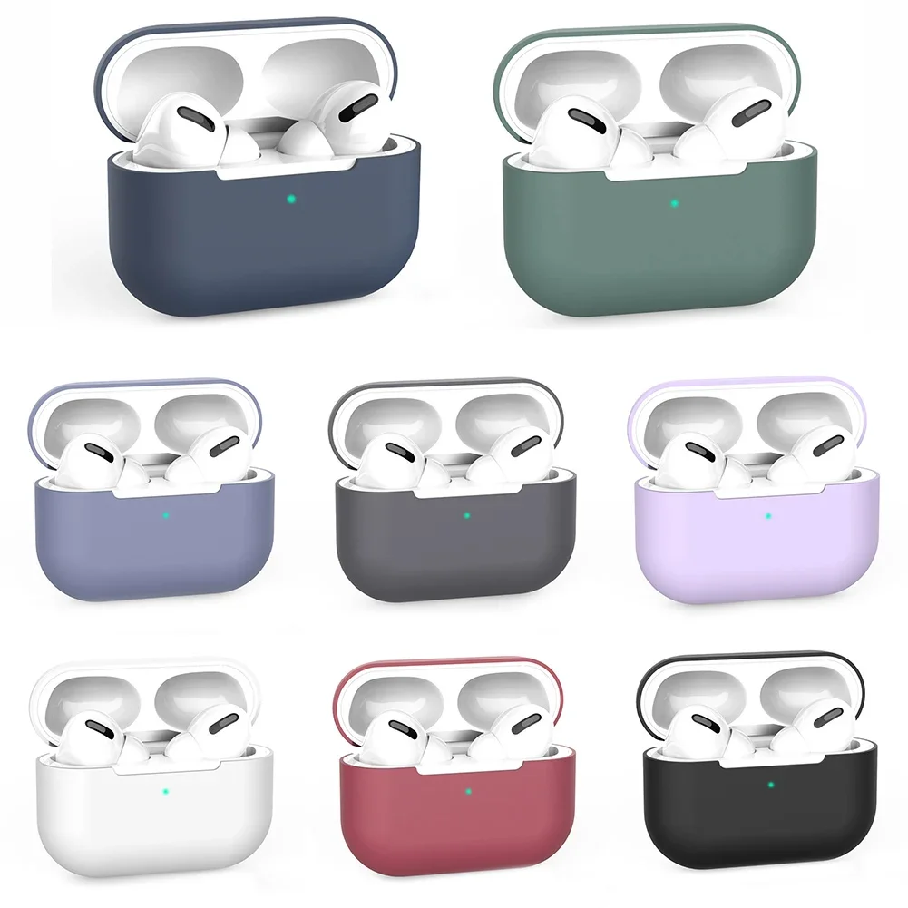 Silicone-Earphone-Case-For-AirPods-Pro-Wireless-Bluetooth-compatible ...