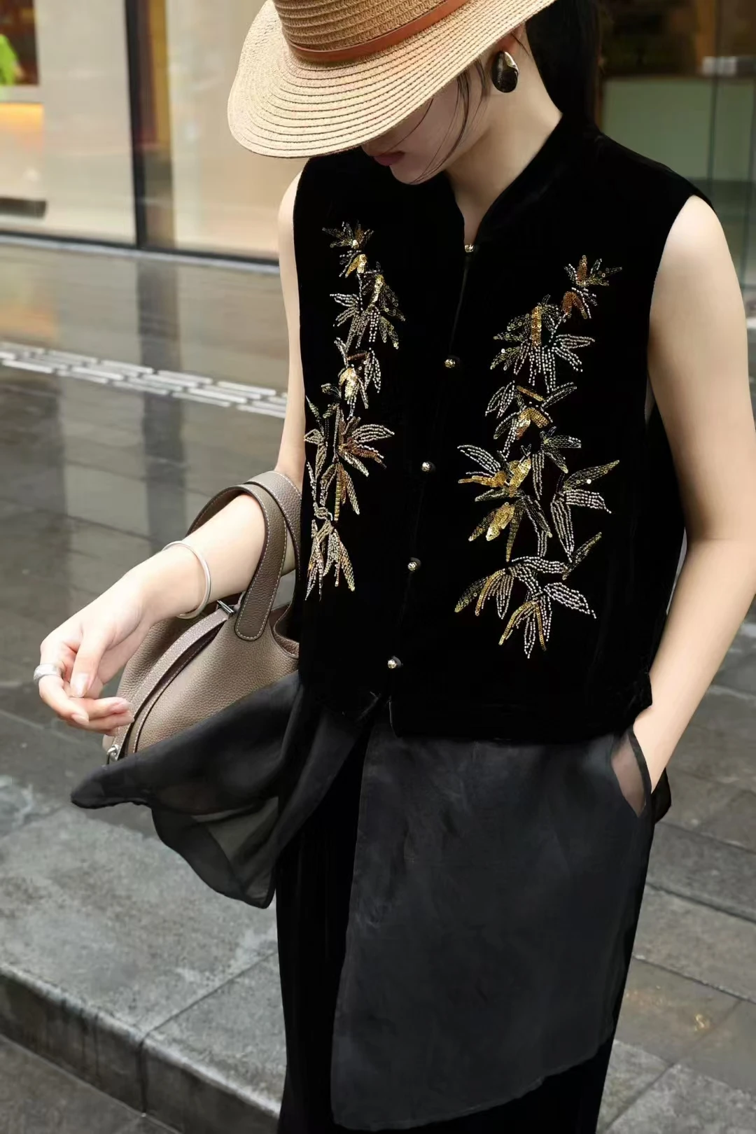 Женский шелковый жилет Embro Mill S-XXL | AliExpress