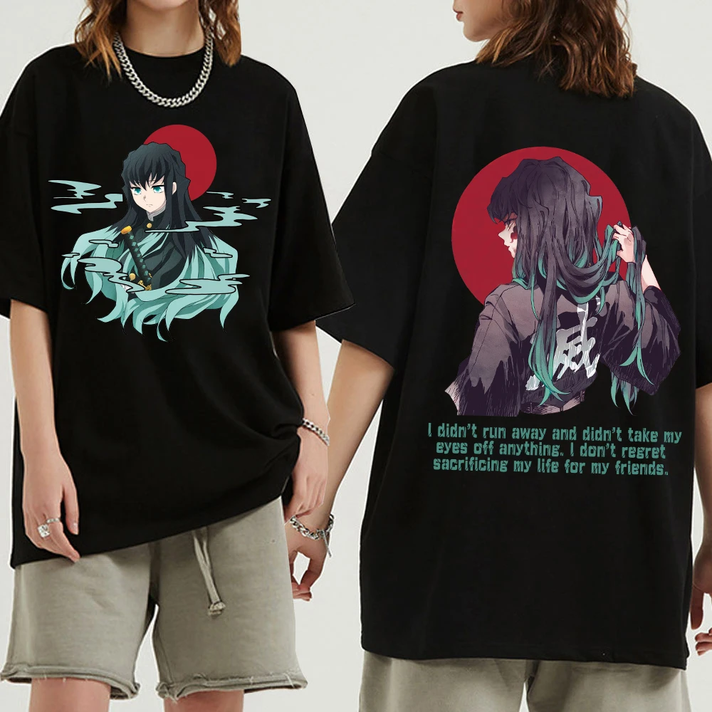 Camiseta-de-Anime-Demon-Slayer-Muichiro-Tokito-para-hombre-y-mujer-Tops ...