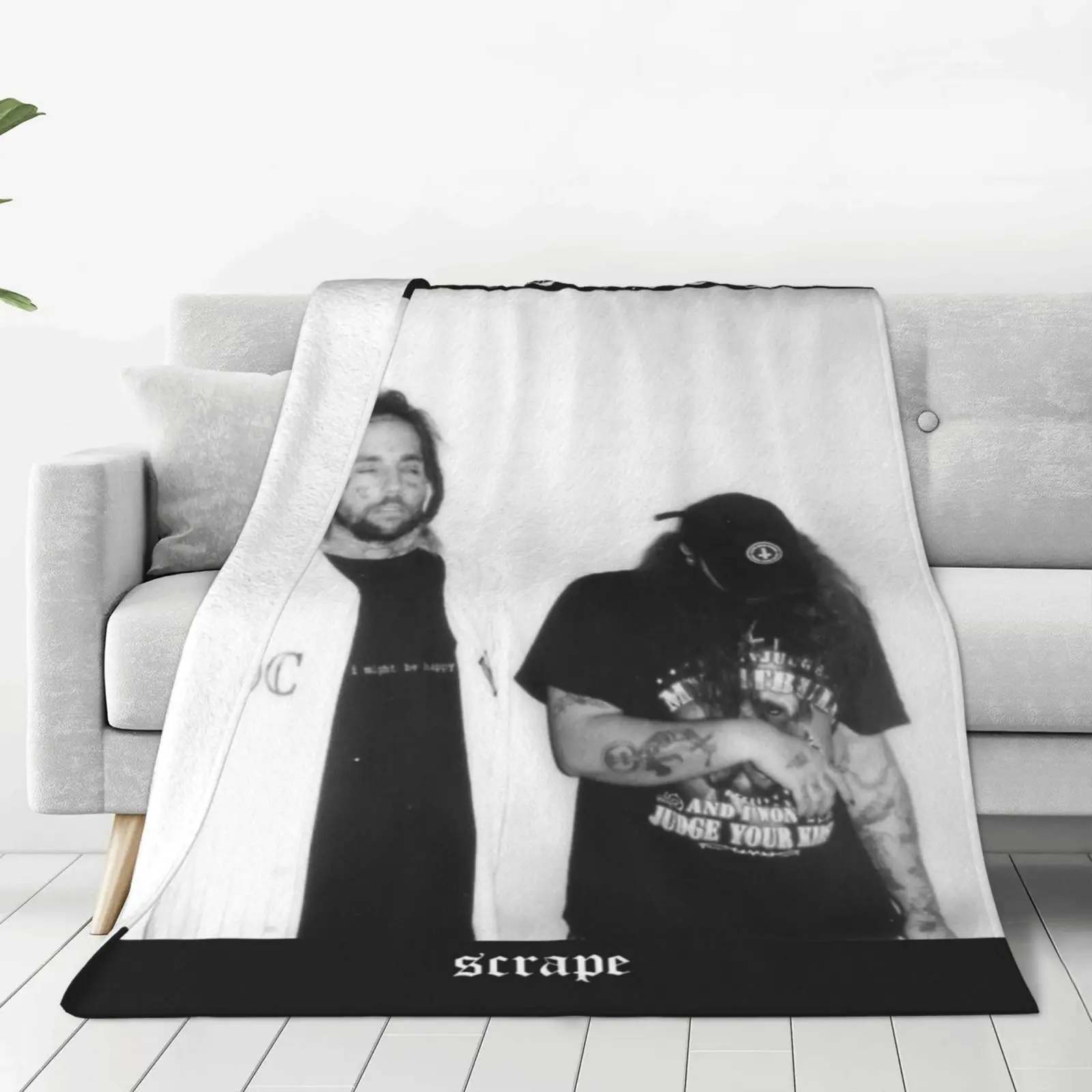 Uicideboy Suicideboys Scrape Bedspread On The Bed Sofa Blanket Bed ...
