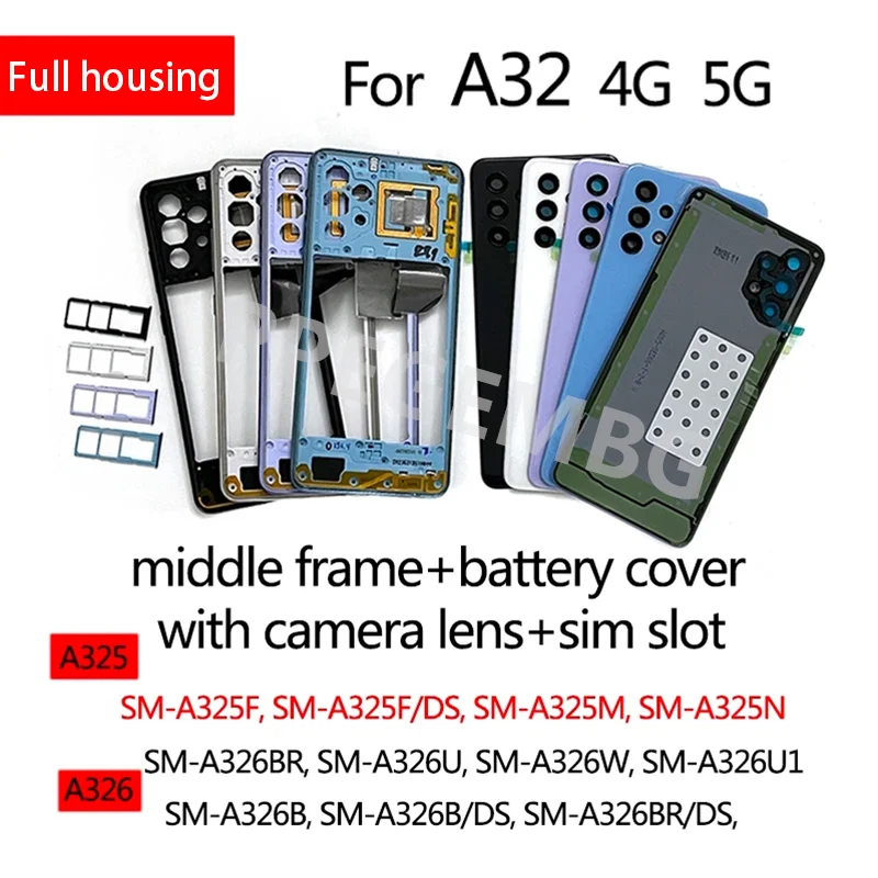 Para-Samsung-Galaxy-A32-LTE-4G-A325-5G-A326-carcasa-de-tel-fono-marco-medio-chasis.jpg