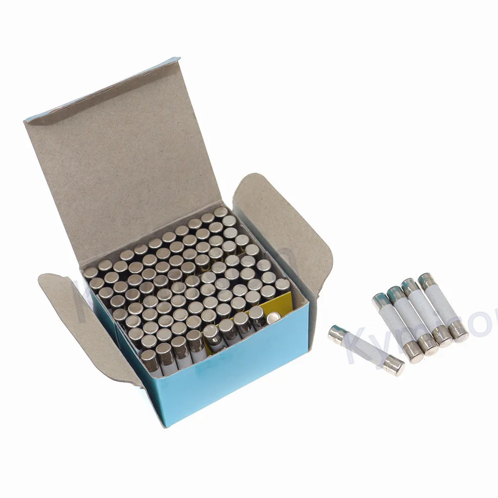 원통형 세라믹 퓨즈, F 0.5A, 1A, 2A, 3A, 3.15A, 4A, 5A, 6A, 6.3A, 8A, 10A, 15A ...