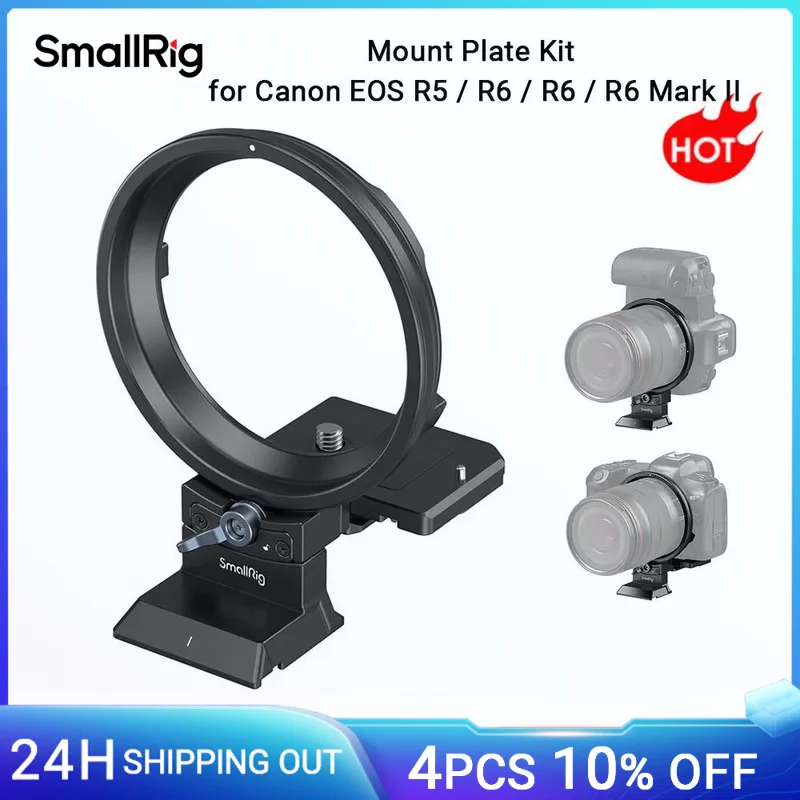 SmallRig-Rotatable-Collar-Mount-Plate-for-Canon-R5-R5C-R6-R6-Mark-II ...