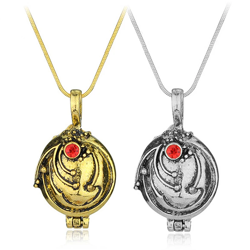 The Vampire Diaries Necklace Vervain Verbena Pendant Photo Locket For ...