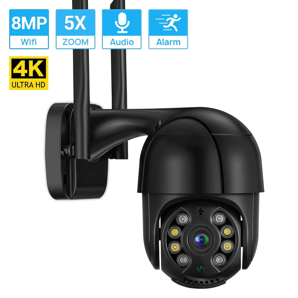 Icsee Ptz Onvif Camera | Icsee Wifi Camera 4k | 8mp 4k Wifi Camera ...