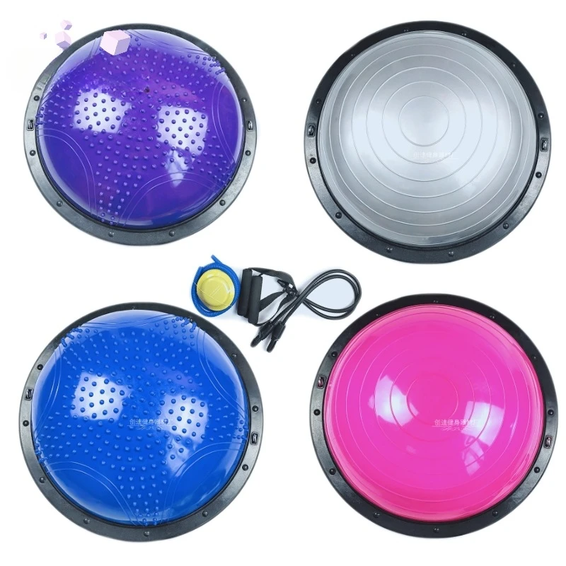 Yoga-Hemisphere-46cm-Thick-Explosion-proof-Wave-Speed-Ball-58cm-Fitness ...