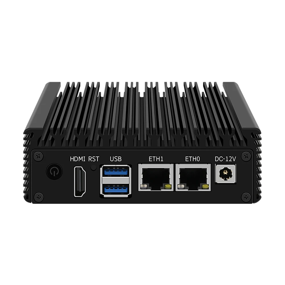 Micro Firewall Appliance,Mini PC,HUNSN RJ12,Intel Celeron N4000/J4105 ...