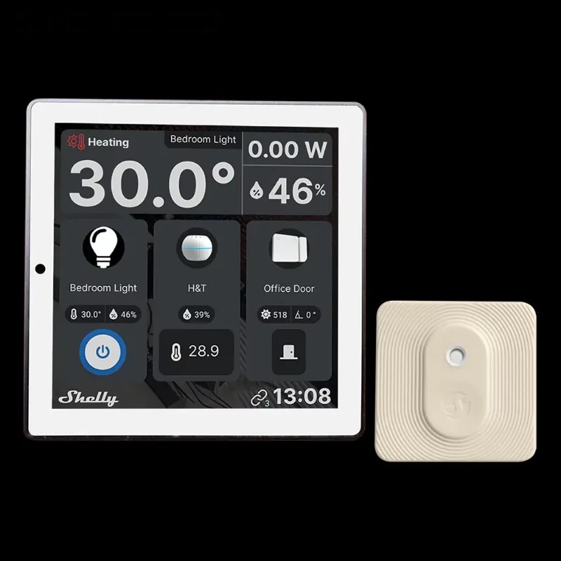 [Hot Sale] Shelly Wall Display + H&T White Wifi Smart Home Room Switch ...