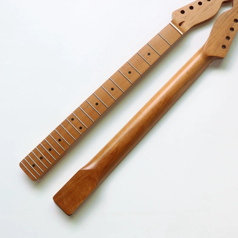 Rounded end frets Nitro Satin Finished 22 fret Roasted Maple TL Guitar ...
