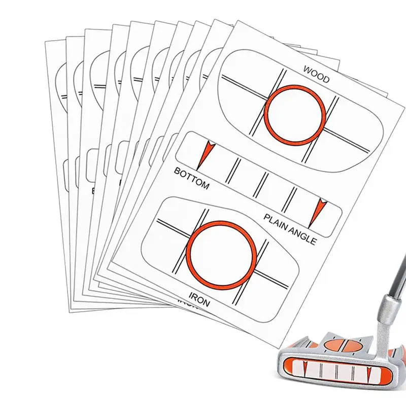 10pcs-Golf-Putting-Stickers-Golf-Club-Label-Impact-Target-Sticker ...