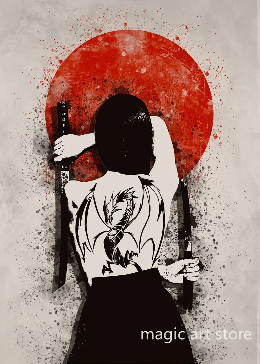 Samurai Girl Art