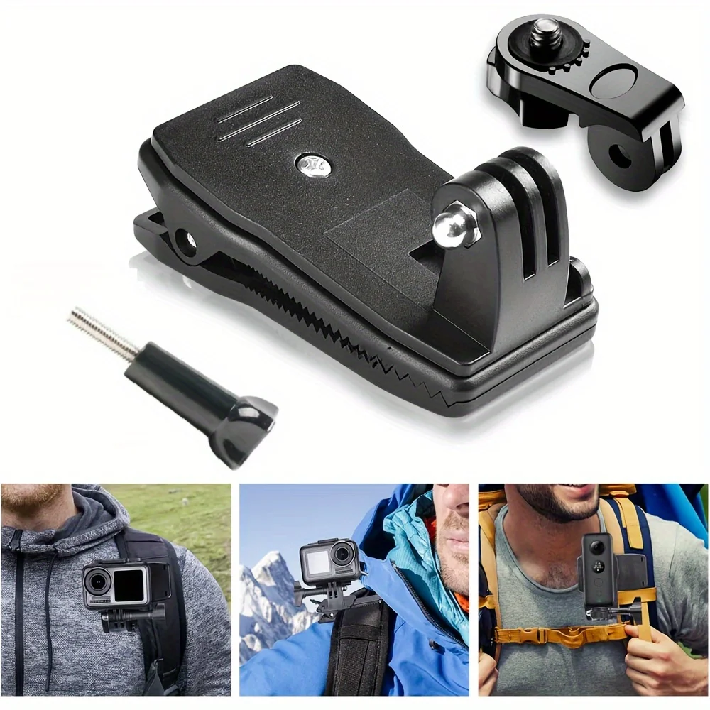 Action-Camera-Clip-For-GoPro-Hero-12-11-10-9-8-7-Backpack-Clamp-Mount ...