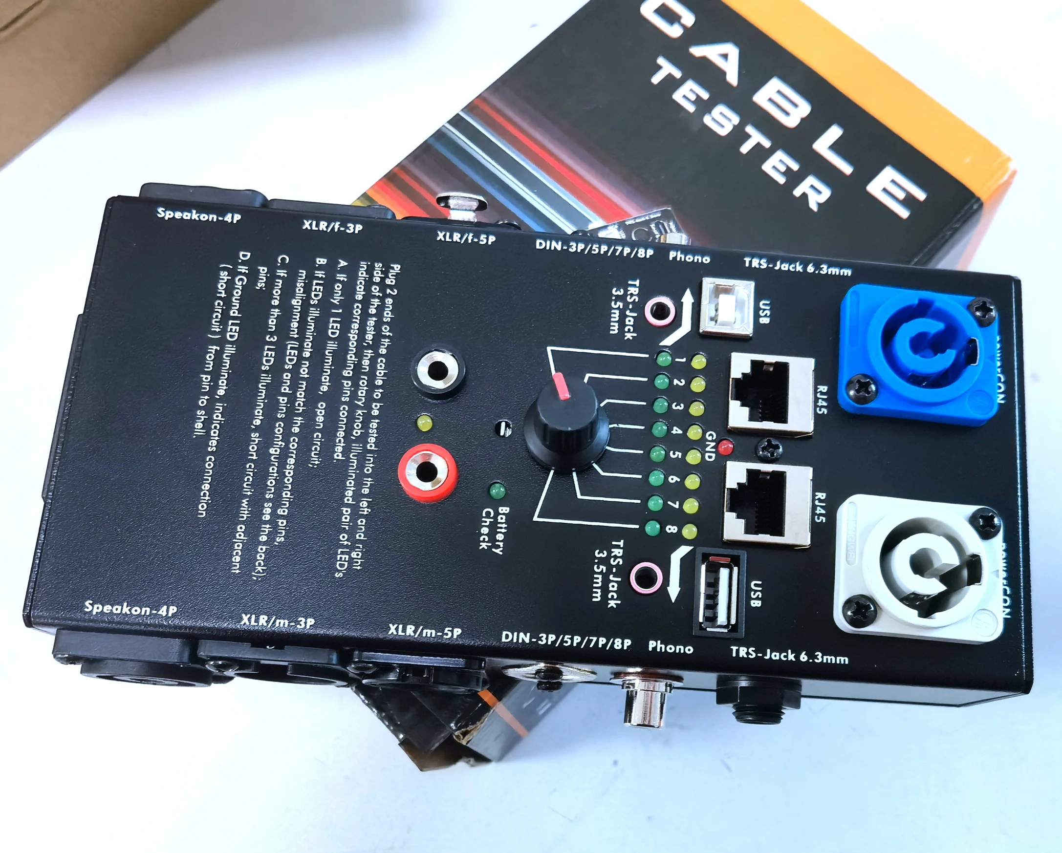 Rj45 Network Lan Kábel Tesztelő Usb Micro Hdmi Powercon – FIXO.hu