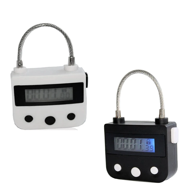 Cerradura-de-temporizador-de-Metal-candado-electr-nico-recargable ...