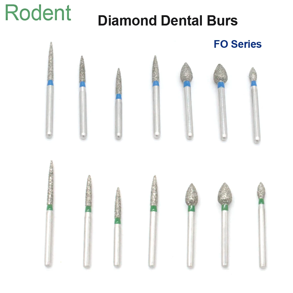 20pcs Dental Diamond Burs Drill Dental Burs Dia burs for High Speed ...