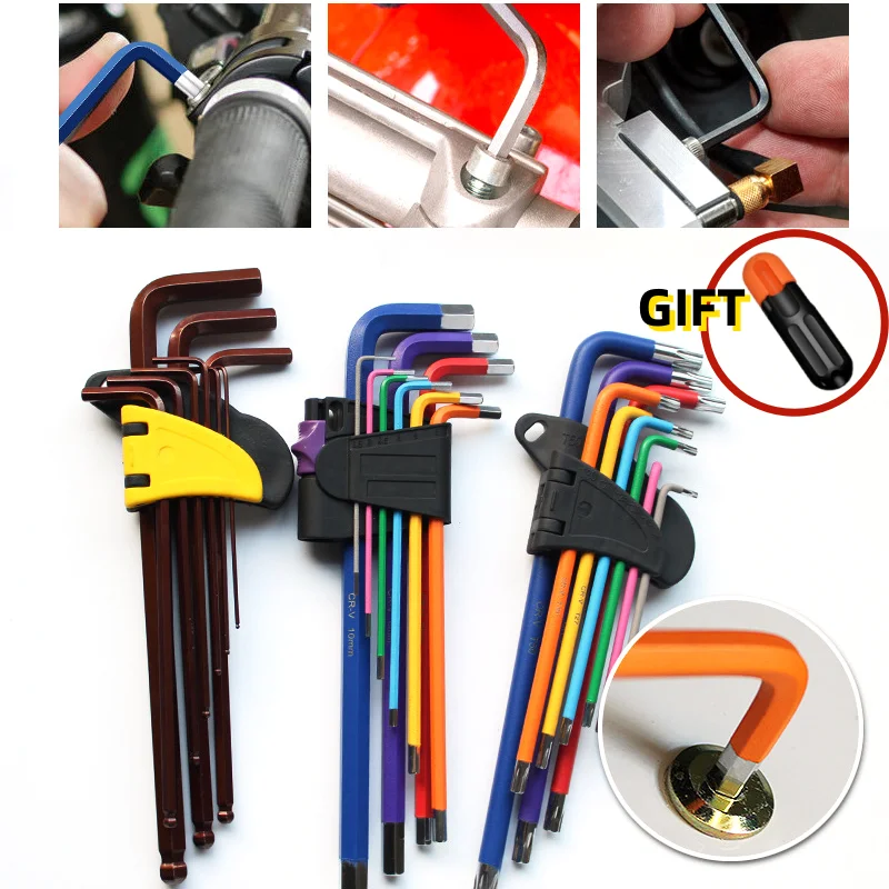Universal-L-Tipo-Kit-de-Ferramentas-Manuais-Chave-Allen-Set-Chave ...