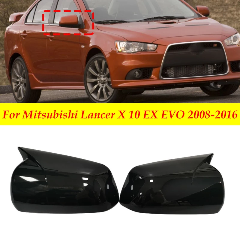 For Mitsubishi Lancer X 10 Ex Evo 2008-2016 Side Door Rearview Mirror ...