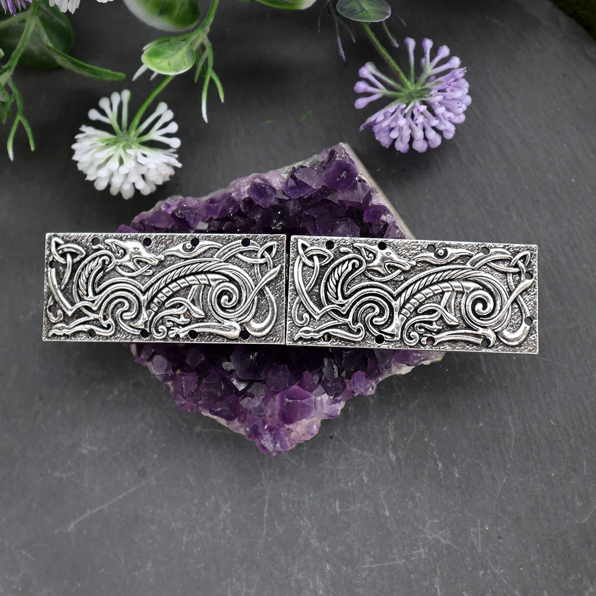 1set-Viking-Dragon-Hand-Sewn-Windbreaker-Buckle-Metal-Diy-Sewing ...