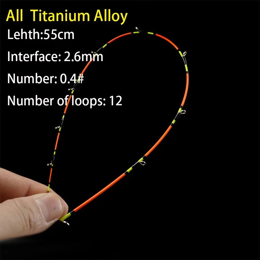 Полутитановый наконечник удочки из углеродного волокна для зимней ...
