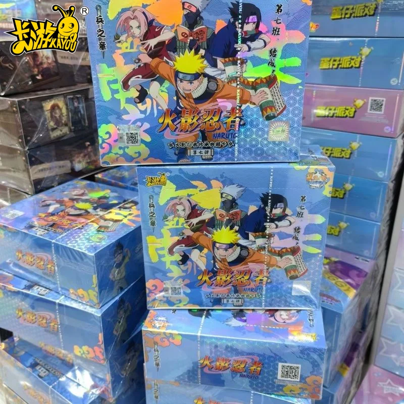 100% Genuine Kayou Anime Naruto New Tier 2 Wave 7 Booster Box Rare ...
