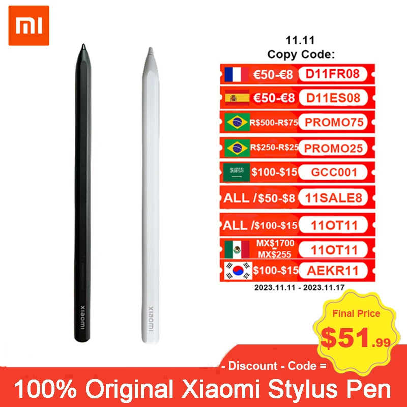 Original-Xiaomi-Stylus-Pen-2-1nd-240Hz-Draw-Writing-Screenshot-Tablet ...