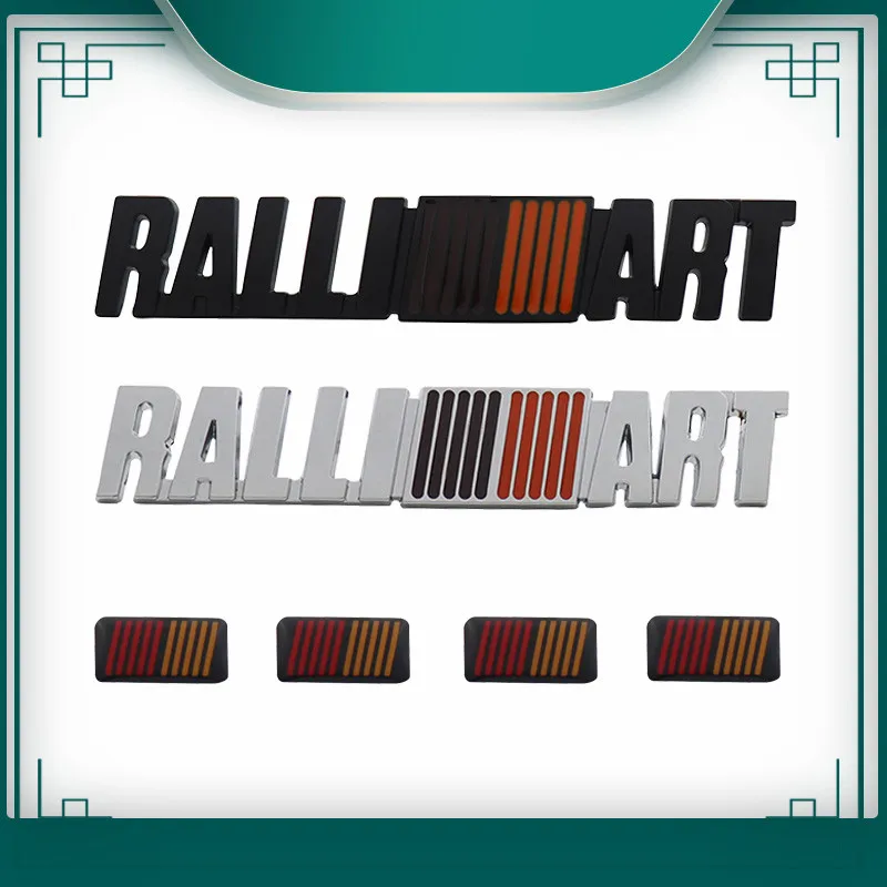 3D-Ralliart-ralli-art-car-Hood-Fender-trunk-Nameplate-Decal-Emblem ...