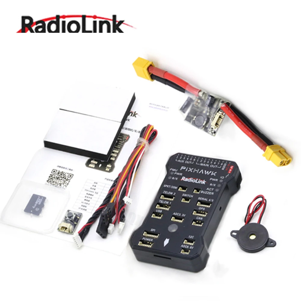 Flight-Controller-Radiolink-Pixhawk-PIX-APM-With-M8N-GPS-4G-SD-Card ...