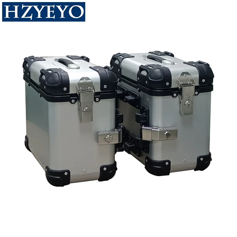 Universal-Waterproof-Aluminum-Left-Right-Side-Motorcycle-Boxes-Rear ...