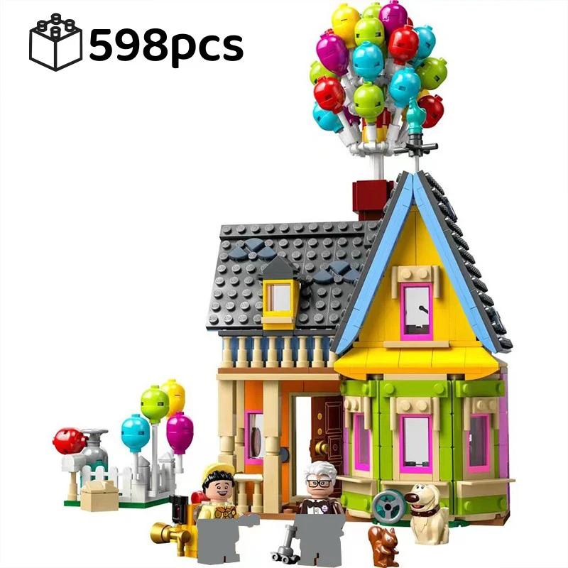 Up Flying House Scene