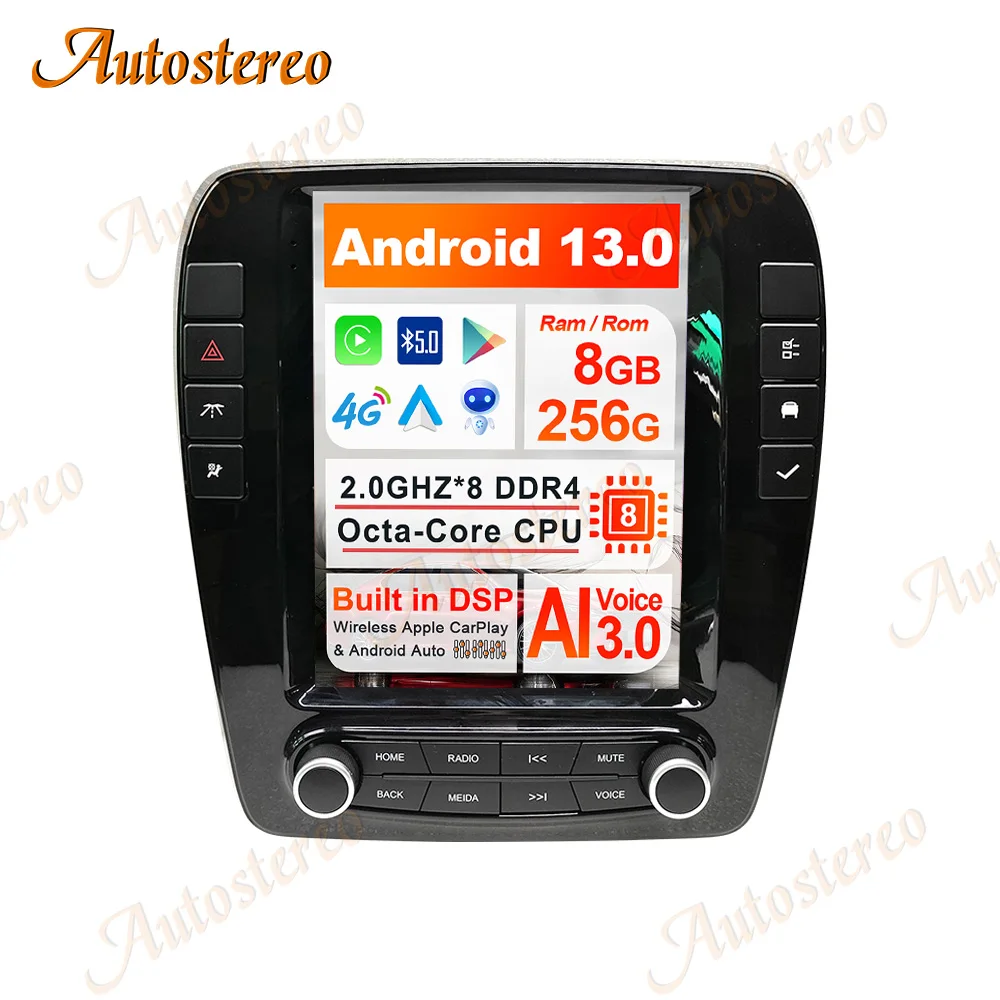 Android 14 carplay para chevrolet traverse tesla estilo carro ...