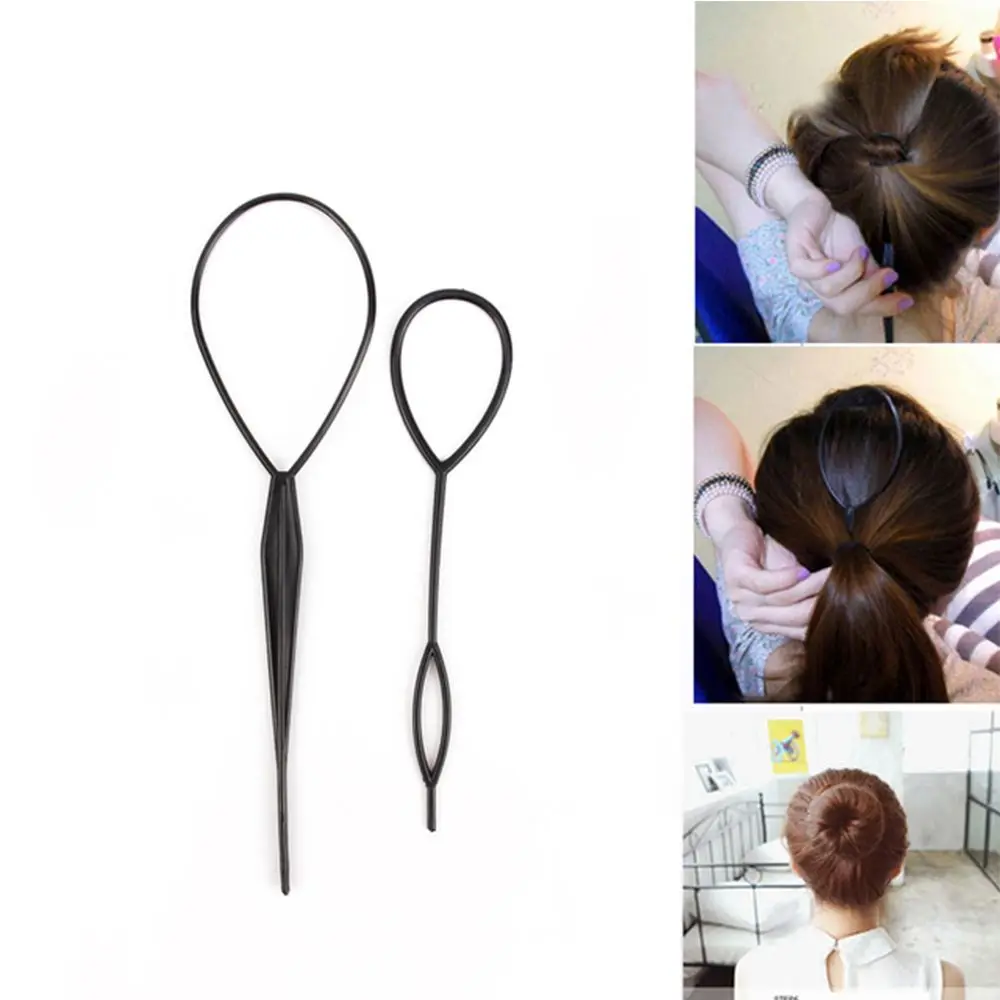 Clip-Hair-Styling-Ponytail-Creator-Hairstyle-Tool-Pull-Needle-Crochet ...