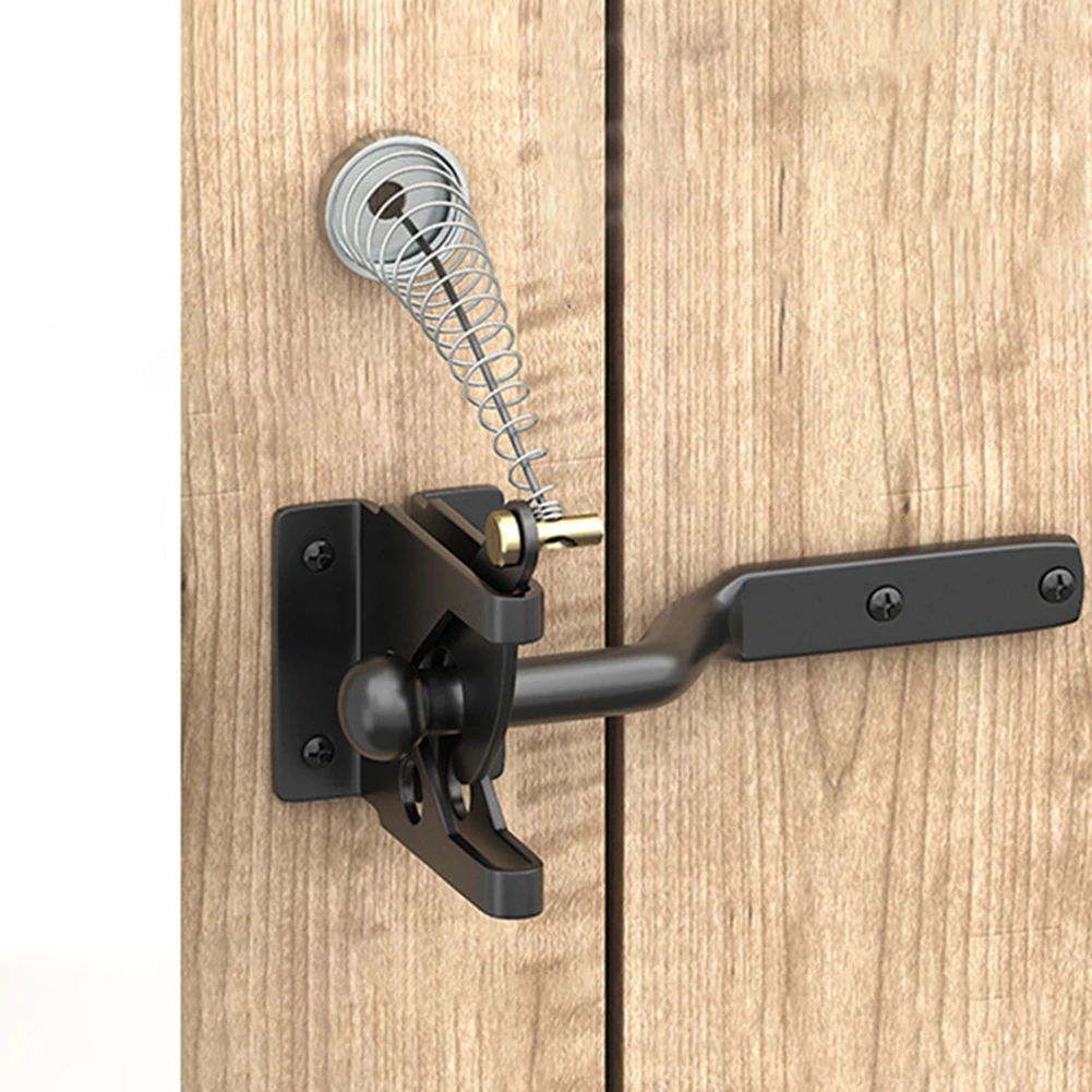 RapDuty Loquet de porte noir autobloquant, loquet de porte, loquets de ...