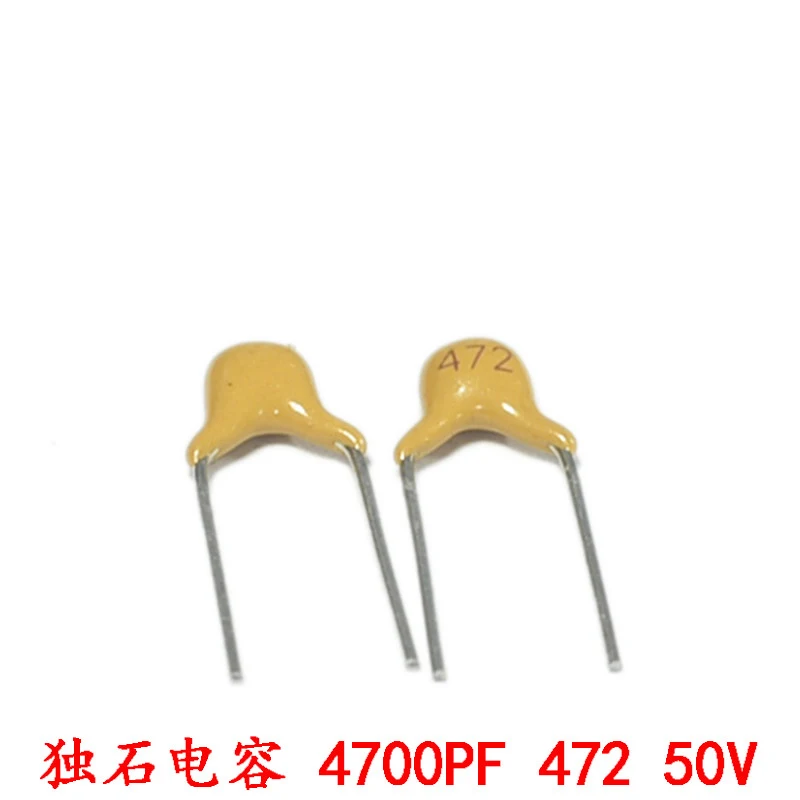 Monolithic Capacitor 472 4700PF 4.7NF 0.0047UF 50V Foot Distance 5.08MM ...