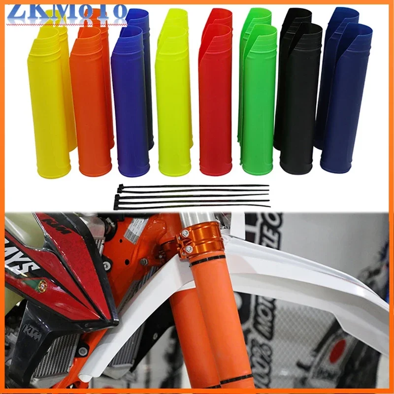 Motorcycle-Universal-Fork-Cover-Shock-Absorber-Guard-Protector-for-KTM ...