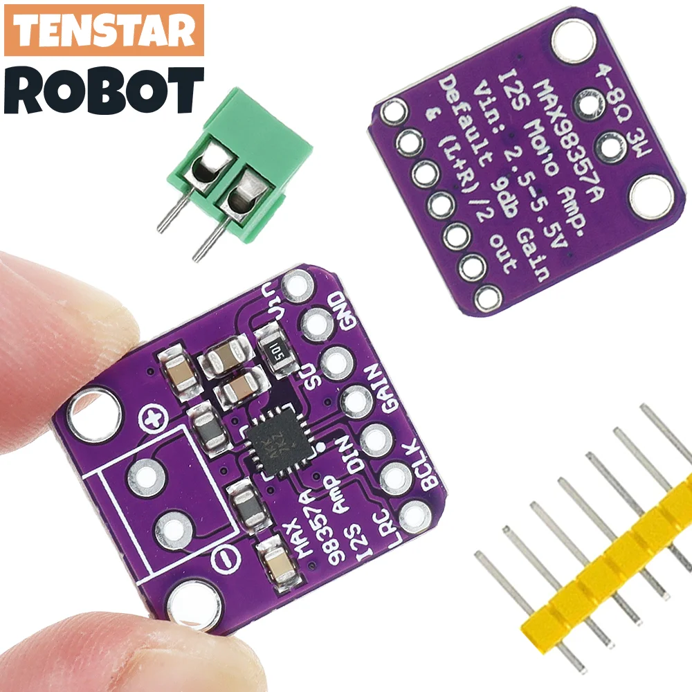 Max98357-I2S-3W-Class-D-Amplifier-Breakout-Interface-Dac-Decoder-Module ...