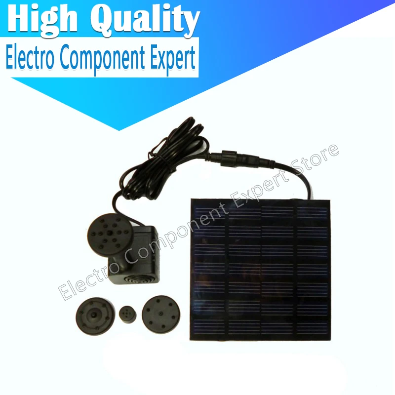 AS102-0712A-Solar-Water-Pump-7V1-2W-Silent-Solar-Fish-Tank-Flower-Solar ...