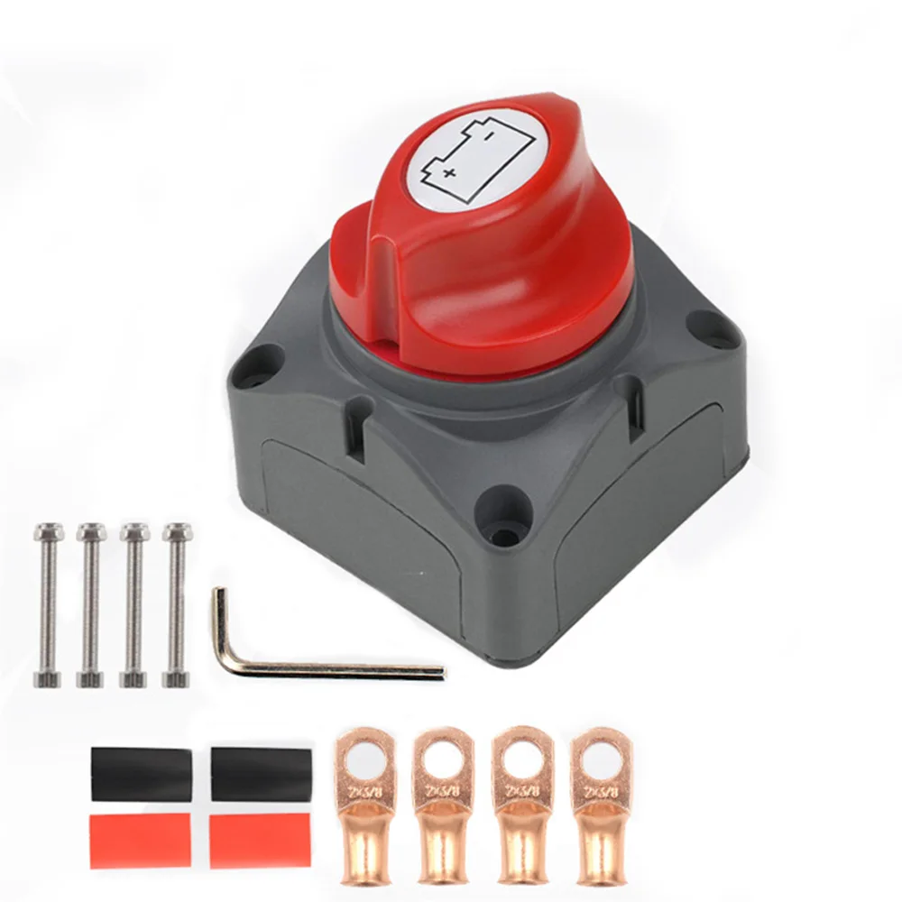 Battery-Disconnect-Switch-Master-12V-48V-Two-Speed-Knob-Power-Switch ...