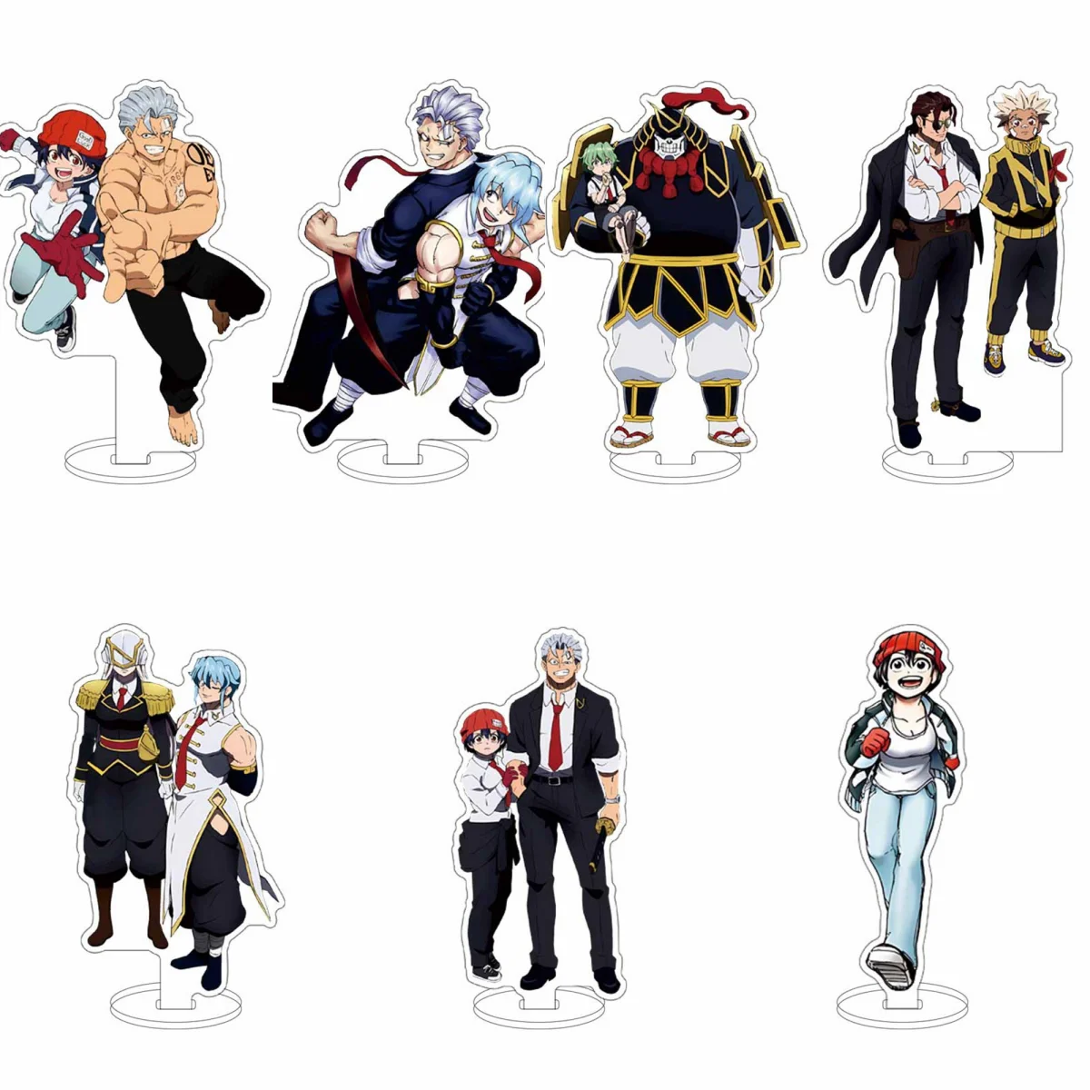 15CM Anime Undead Unluck Acrylic Keychain Model Cosplay Charm ...