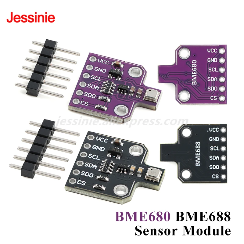 BME680 BME688 Temperature and Humidity Pressure High Altitude Sensor ...