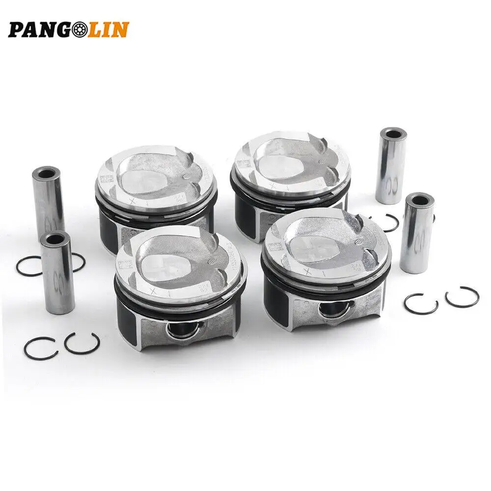 4x M271 Pistons Rings Set Φ82mm STD 2710305017 2710300324 2710305117 ...