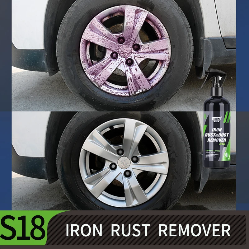 Rust Remover Spray HGKJ S18 Auto Hub Rust Removal Maintenance Iron ...
