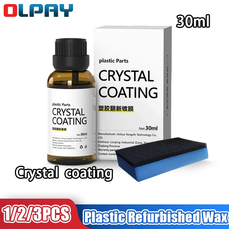 Pl-stico-Recondicionado-Chapeamento-Crystal-Coating-Agent-Painel-de ...
